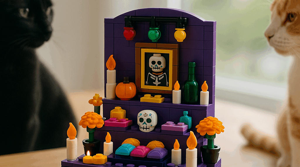 Un altar de LEGO: la marca se viste de tradición mexicana
